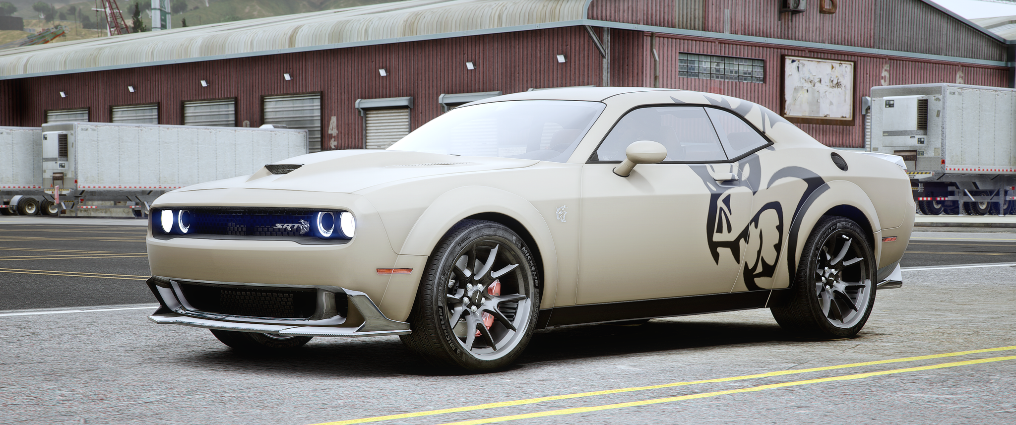 Dodge Ghoul Challenger 2024 – Fivem Dealership