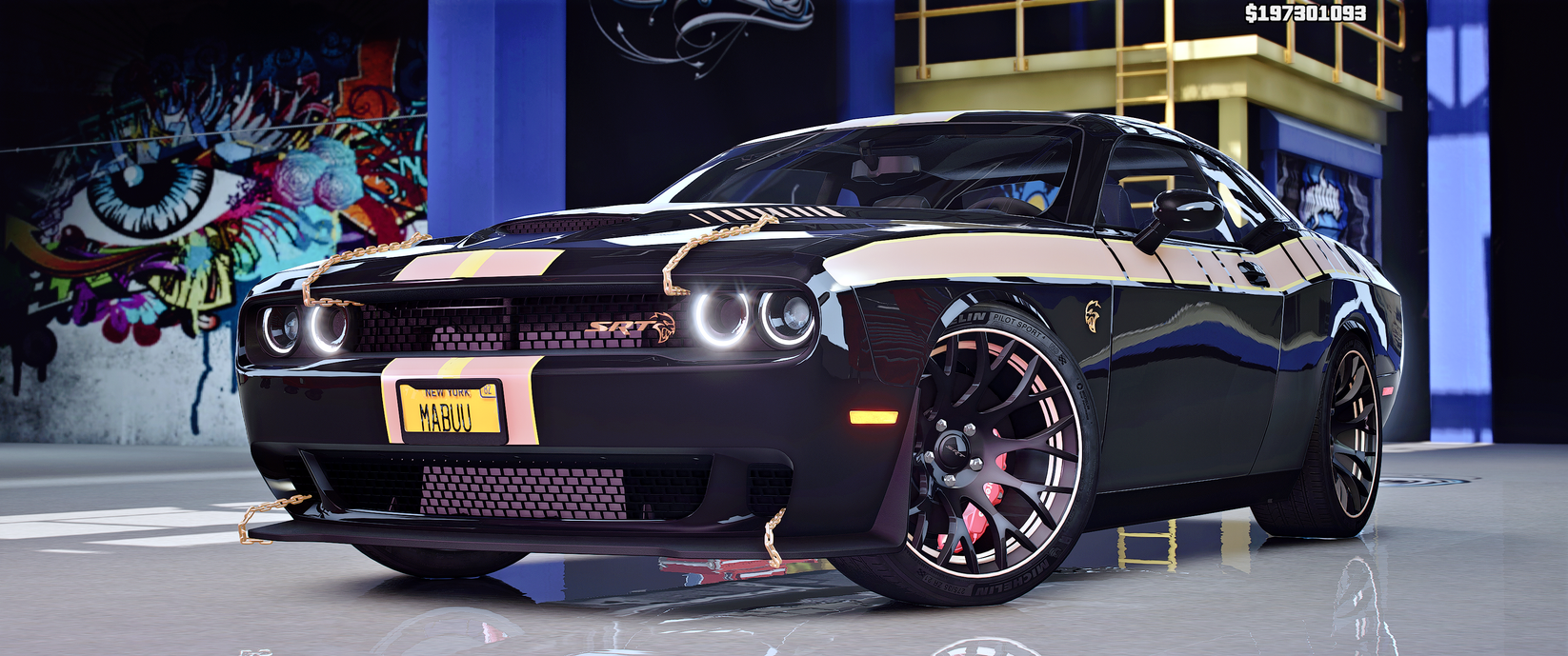 2019 Dodge Challenger Hellcat Slimbody uper Phoenix SRT Replica – Fivem ...