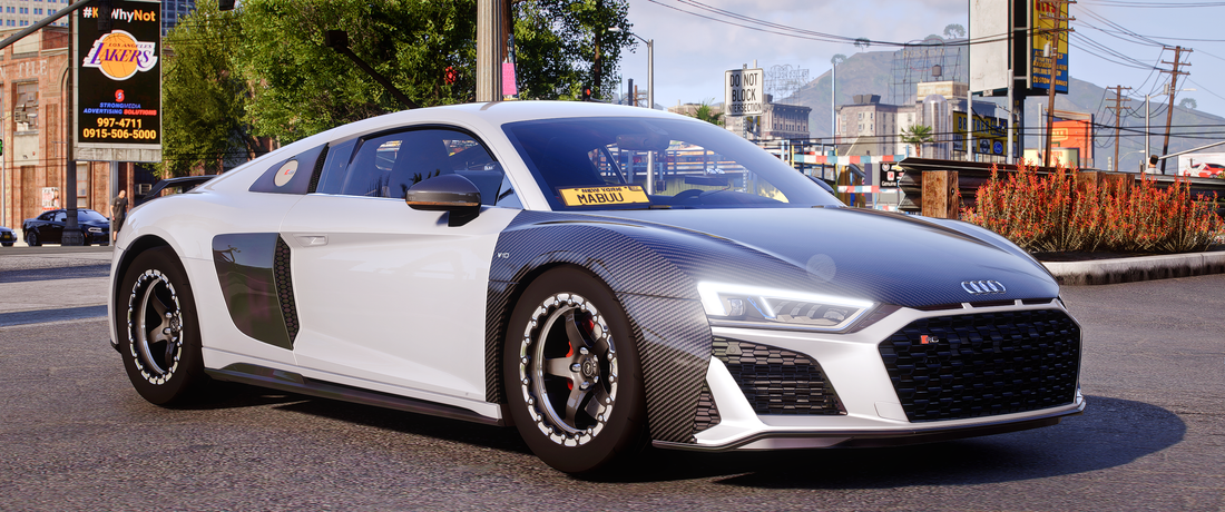 Audi R8 Twin Turbo Drag Customs – Fivem Dealership