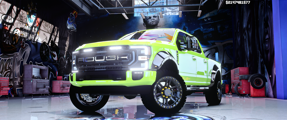 2022 Ford F-350 Superduty ROUSH – Fivem Dealership
