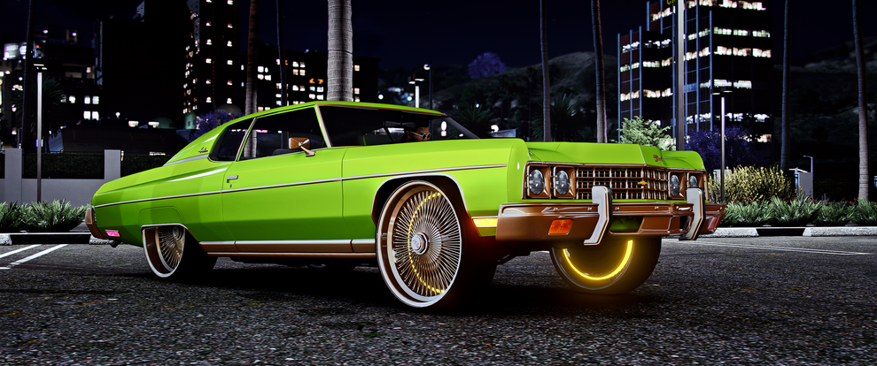 1973 Chevrolet Impala Donk – Fivem Dealership