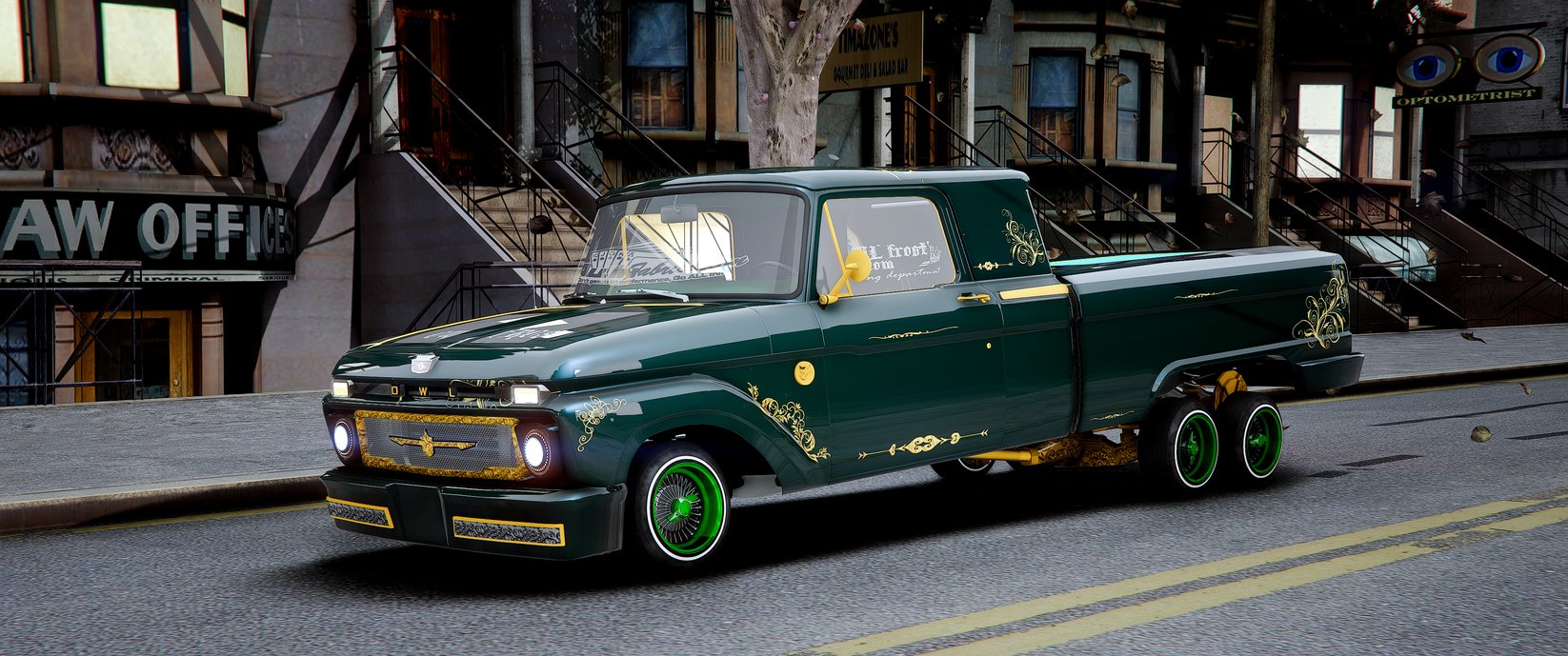 Ford F100 6x6 – Fivem Dealership