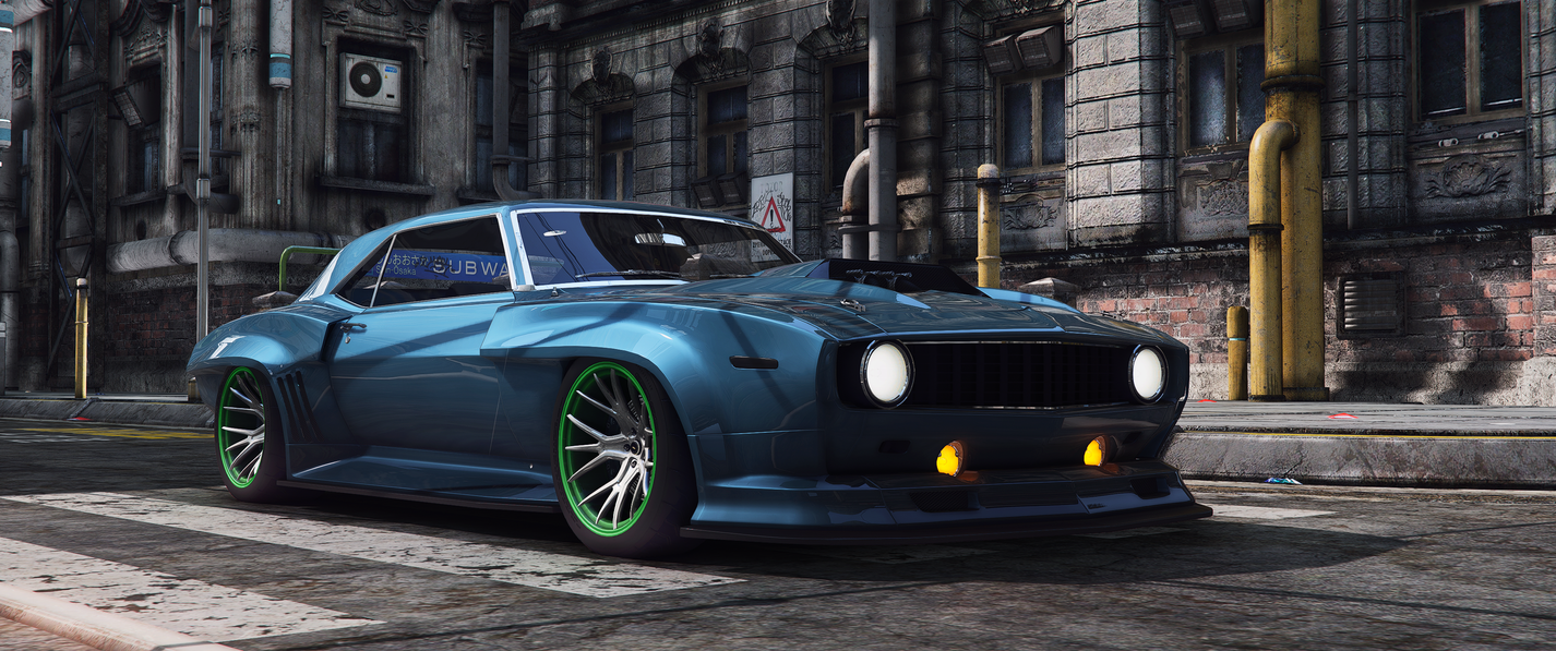 (debadged) 1969 Chevrolet Camaro SS – Fivem Dealership