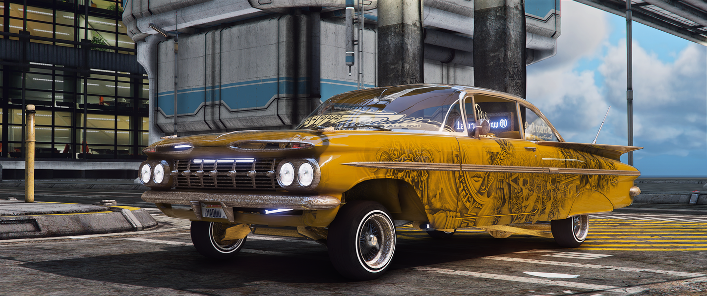 Chevy Impala Lowrider 1959 (Debadged) – Fivem Dealership