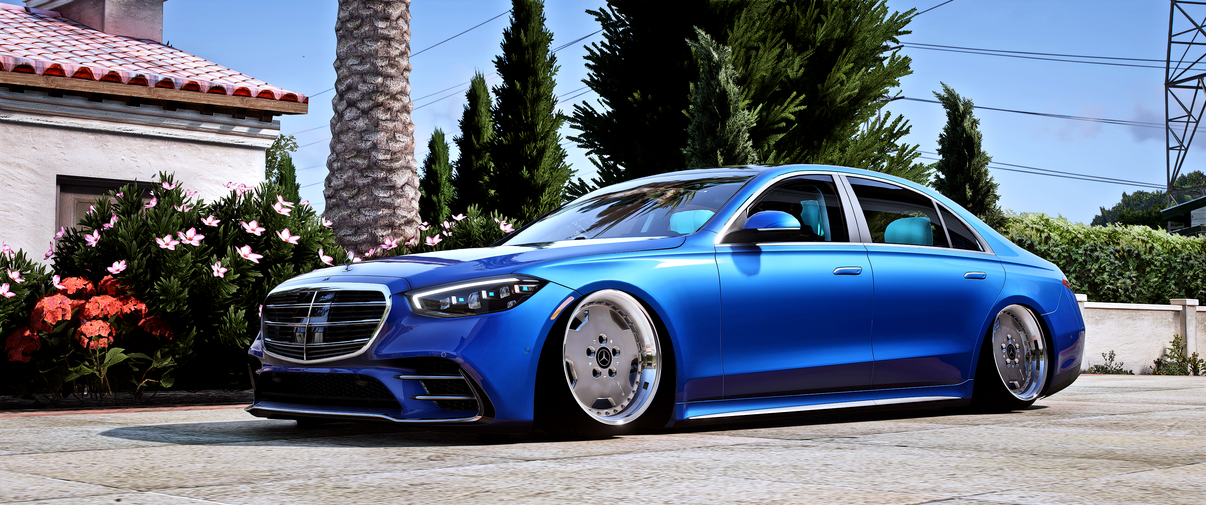 Mercedes S500 W223 Stanced Engine Swap (5 Seater) – Fivem Dealership