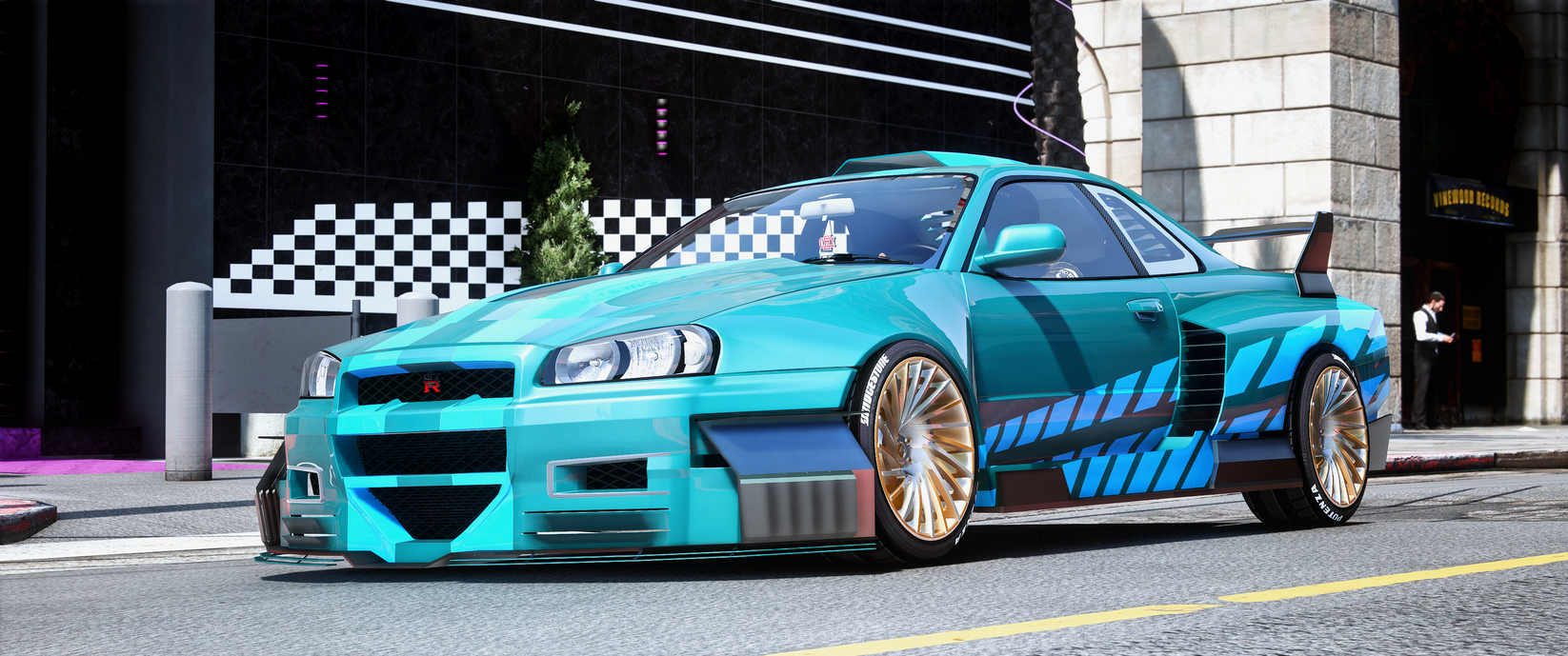 Nissan Skyline WideBody Custom – Fivem Dealership