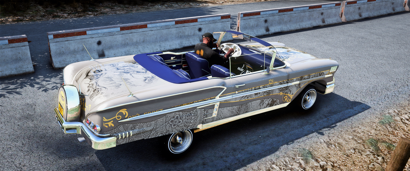 (Debadged) Chevy Impala 1958 Lowrider – Fivem Dealership