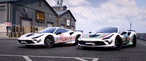 (Debadged)Ferrari F8 S-Spec – Fivem Dealership