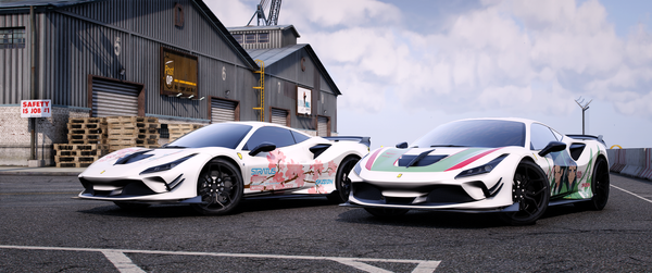 (Debadged)Ferrari F8 S-Spec – Fivem Dealership
