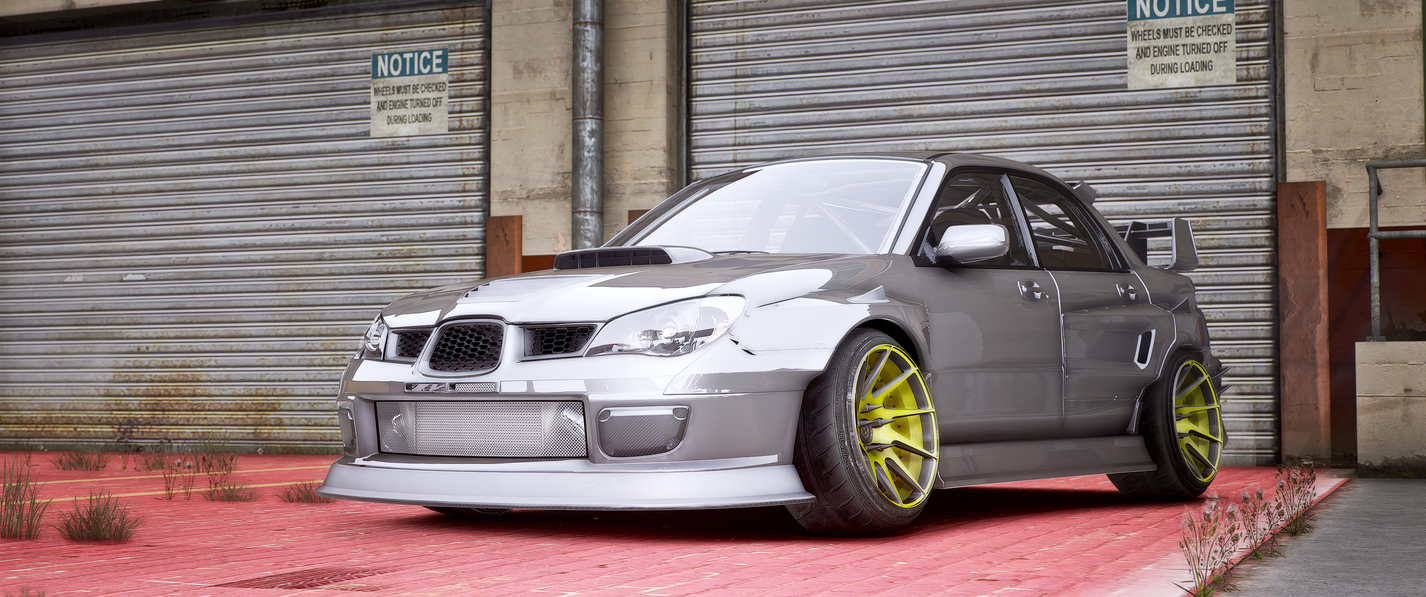 (Debadged) SUBARU WIDEBODY STANCED WRZ – Fivem Dealership