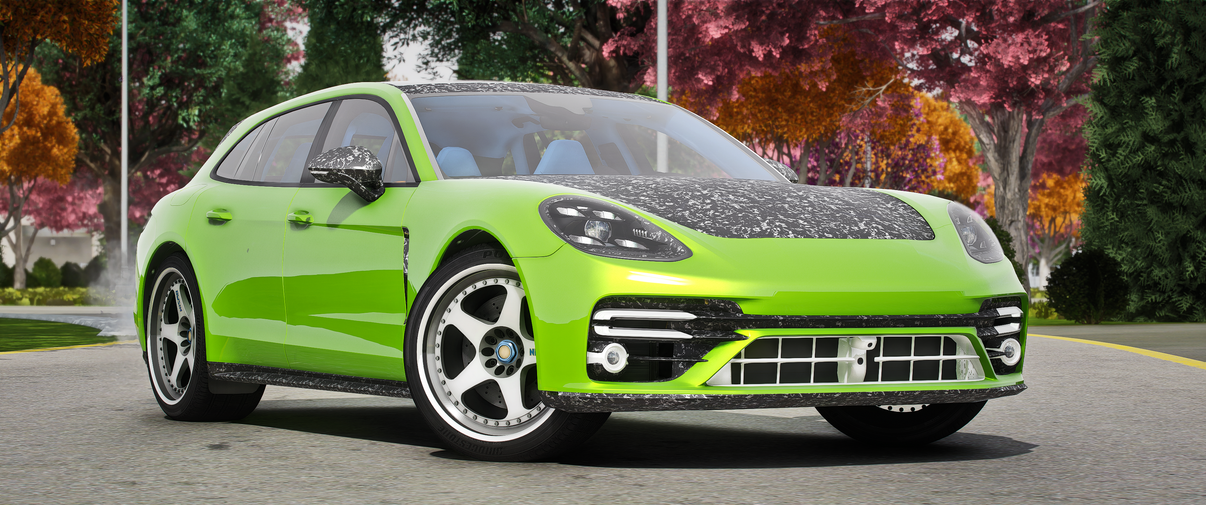 (Debadged)Porsche Panamera 2022 [Auto Roof-Tuning] – Fivem Dealership