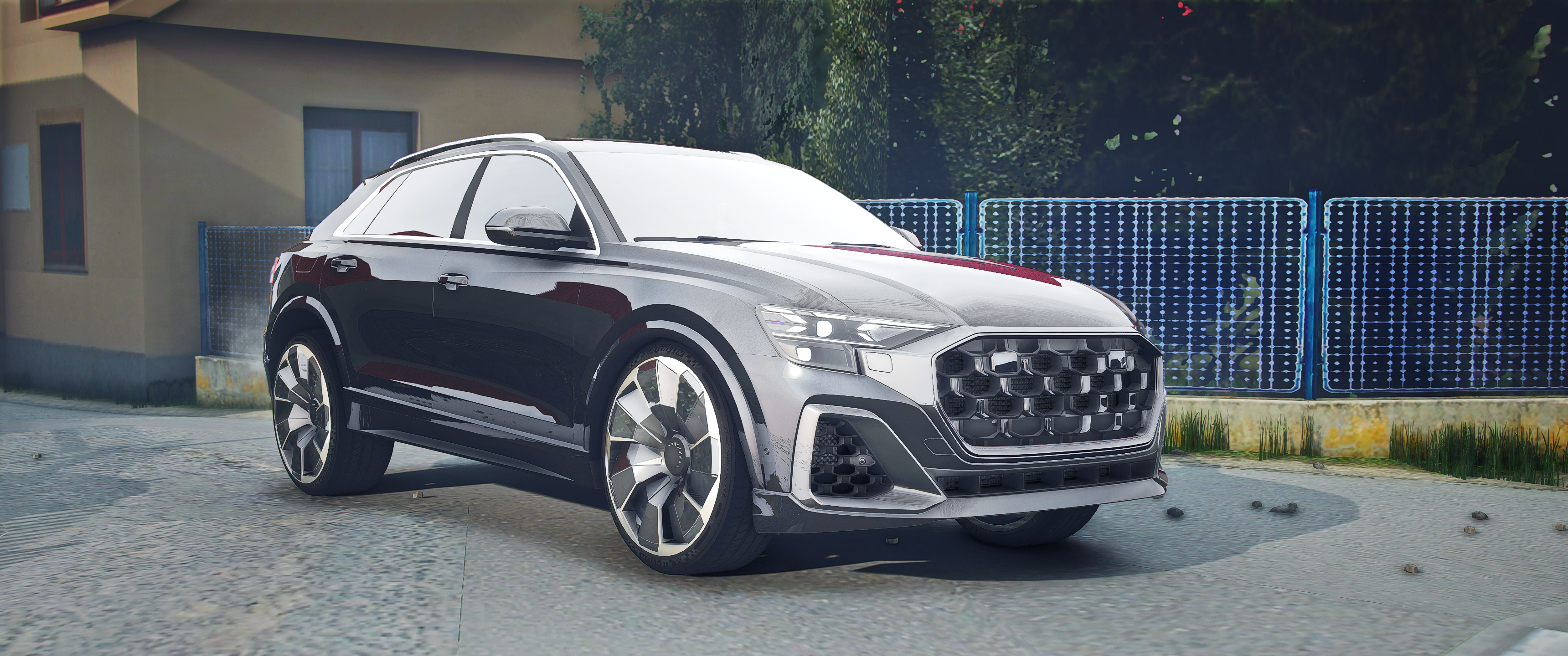 (Debadged)Audi SQ8 2025 [Auto Roof] – Fivem Dealership