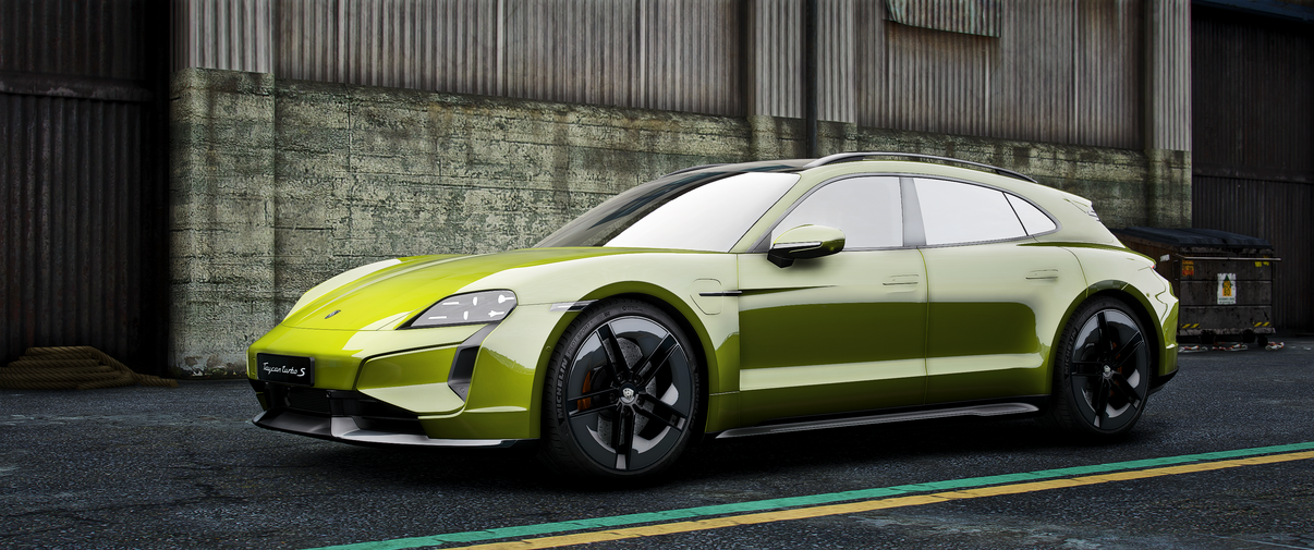 Porsche Taycan Turbo S Sport Turismo 2025 – Fivem Dealership