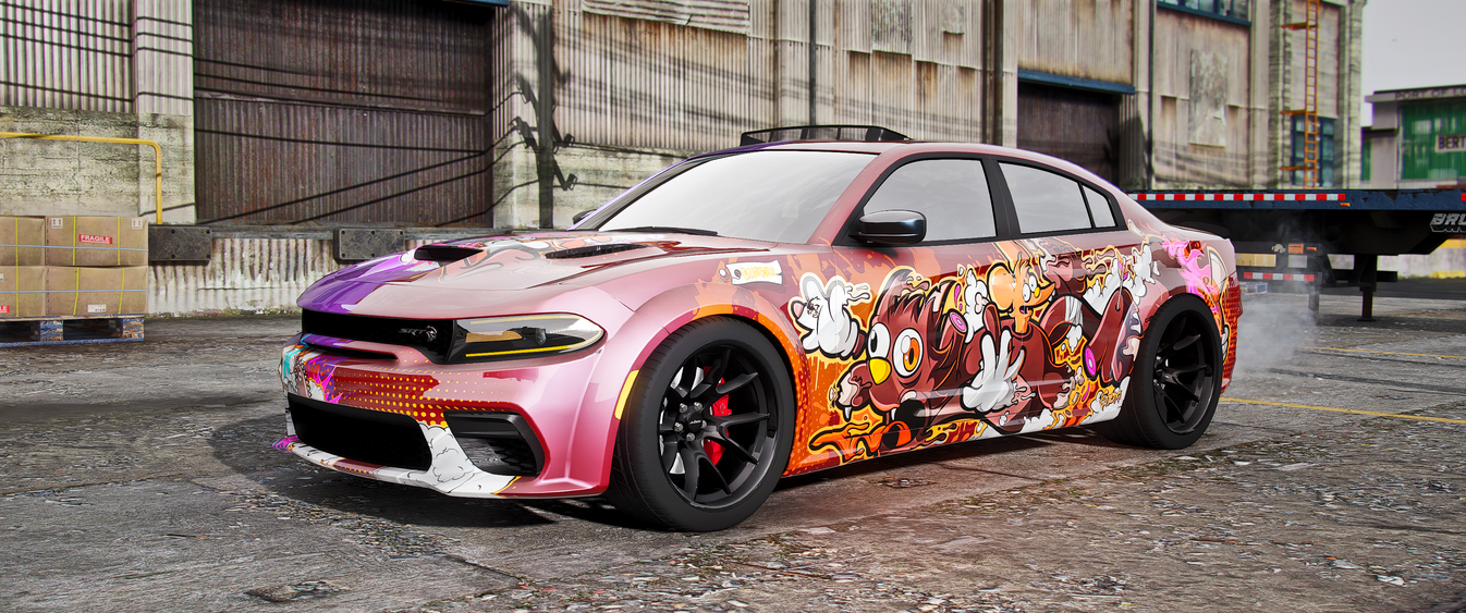 Dodge Charger Block Party – Fivem Dealership