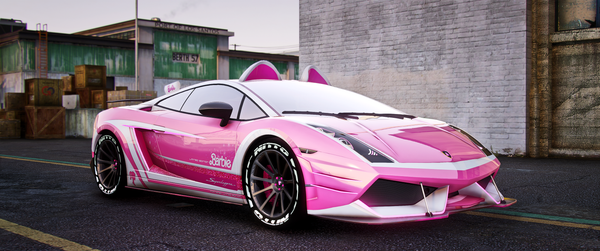 Lamborghini Gallardo Barbie [Dinamic Lights] – Fivem Dealership
