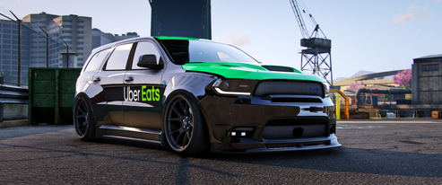 Dodge Durango Shirokai Widebody (Uber Eats) – Fivem Dealership