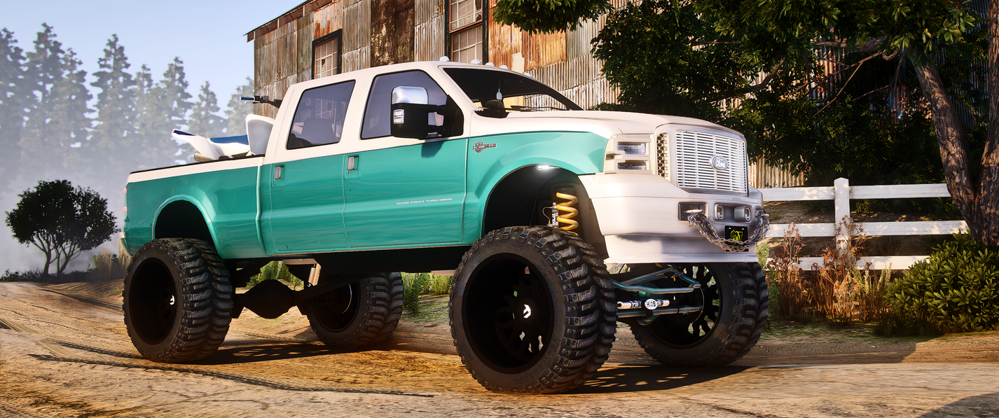Ford F250 with Quad v2 – Fivem Dealership