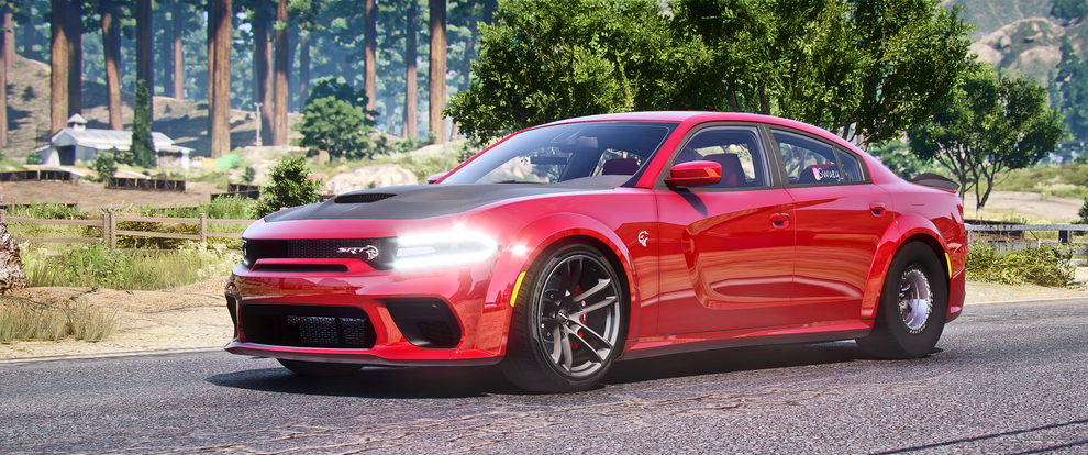 Dodge Charger SRT Hellcat Drag – Fivem Dealership