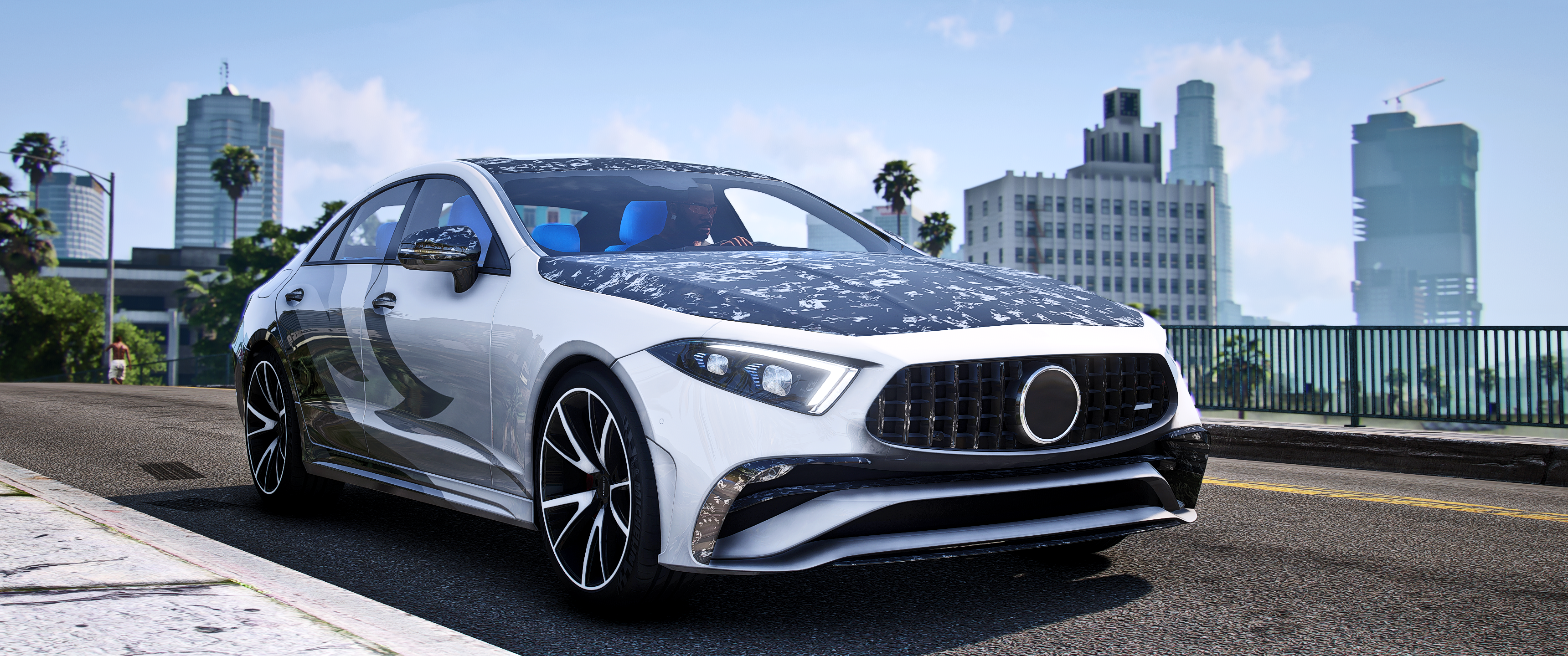 (Debadged) Mercedes CLS 2024 [Auto Roof] [Tuning] – Fivem Dealership