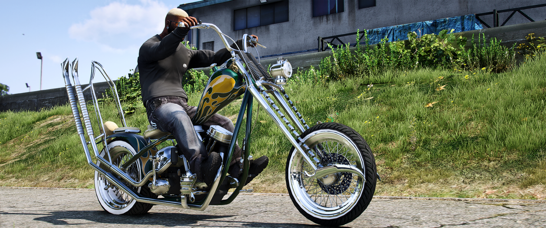 (Debadged) Chopper SOA Nomad Frankie – Fivem Dealership