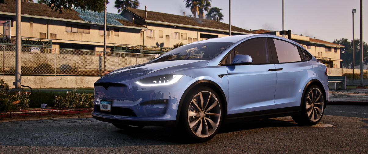 2024 Tesla Model X Plaid v2.0 – Fivem Dealership