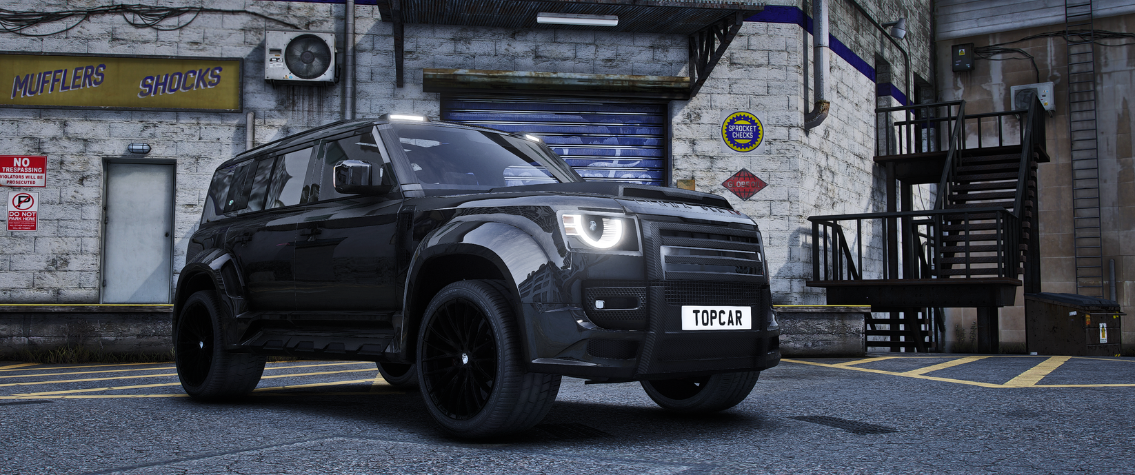Land Rover Defender Lumma CLR LD – Fivem Dealership