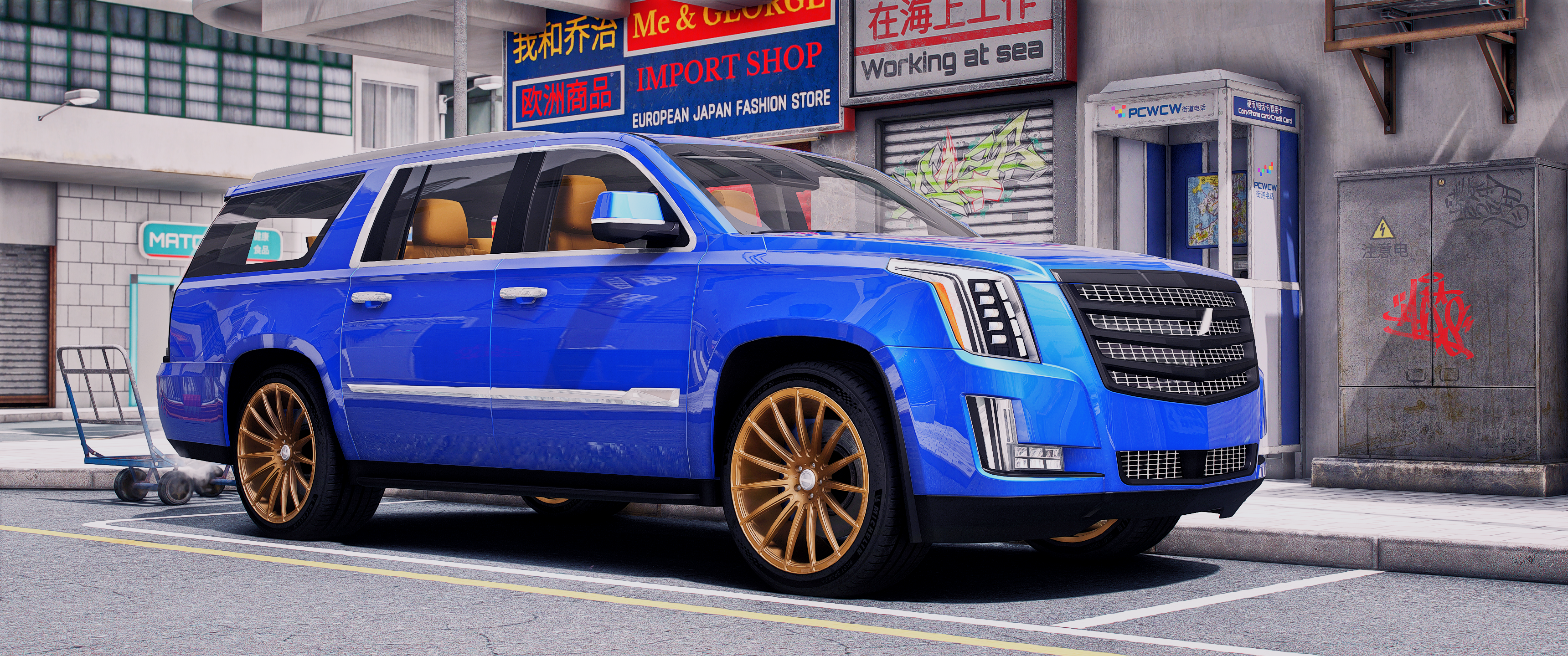 (Debadged) 2021 Cadillac Escalade [Tuning] – Fivem Dealership
