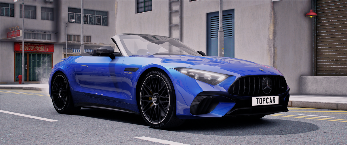 2024 Mercedes SL63 AMG [Animation Roof] – Fivem Dealership