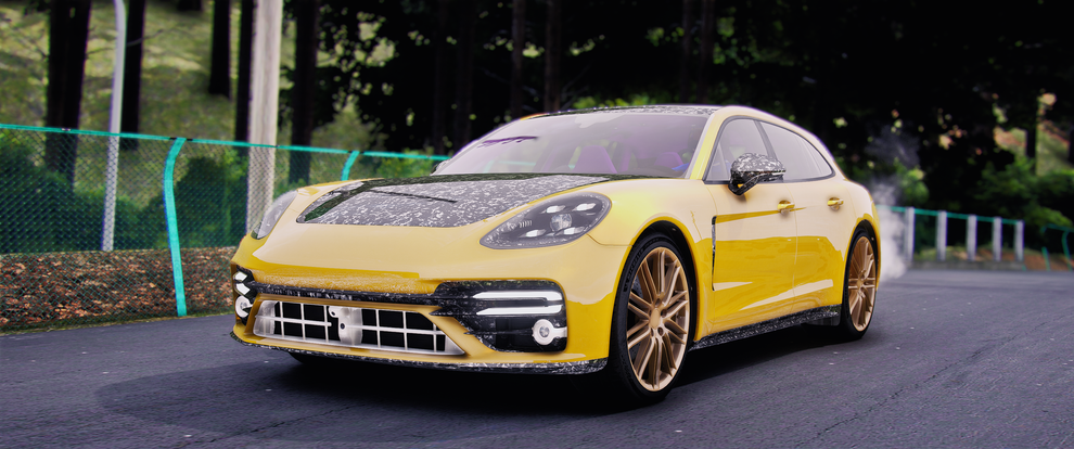 (Debadged) Porsche Panamera Sport Turismo 2021 [Tuning] – Fivem Dealership