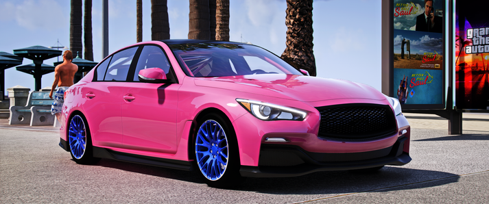 (Debadged) 2014 Infinity Q50S – Fivem Dealership