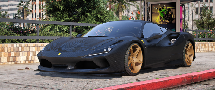 Custom Full Carbon 2020 Ferrari F8 Tributo – Fivem Dealership