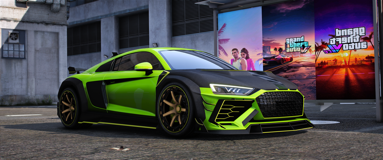 (Debadged) Mansory Audi R8 EVO – Fivem Dealership
