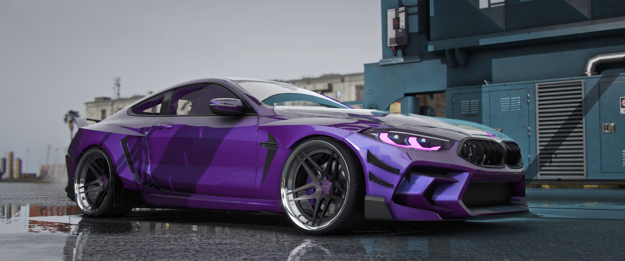 (Debadged) BMW M8 Purge Widebody – Fivem Dealership