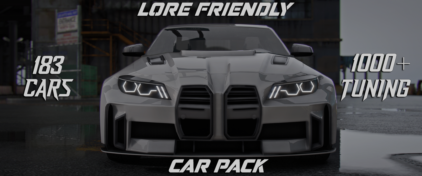 Lore Friendly Car Pack [430 Cars] - Updated Weekly – Fivem Dealership