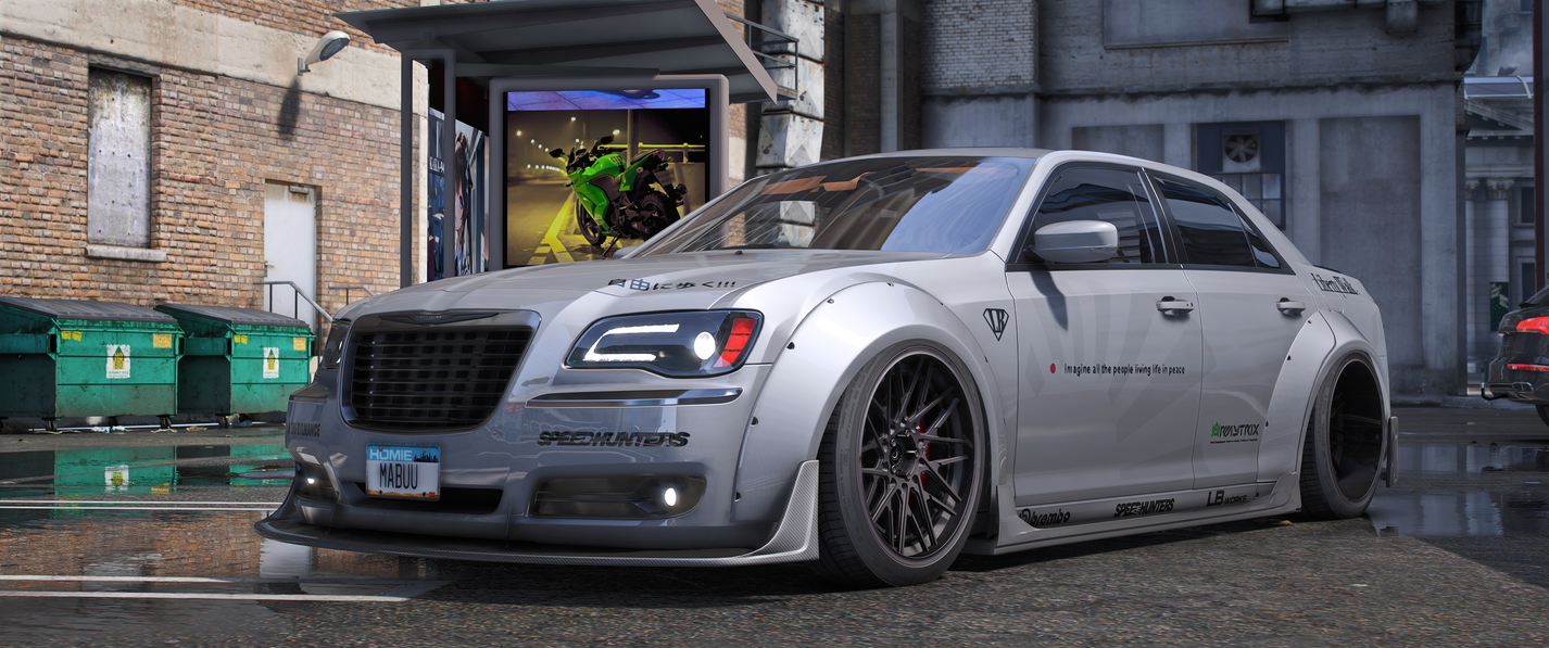2012 Chrysler 300 SRT8 Liberty Walk LB Performance – Fivem Dealership