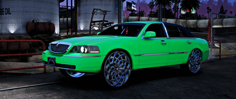 Lincoln Town Car v2 Donk 2010 – Fivem Dealership