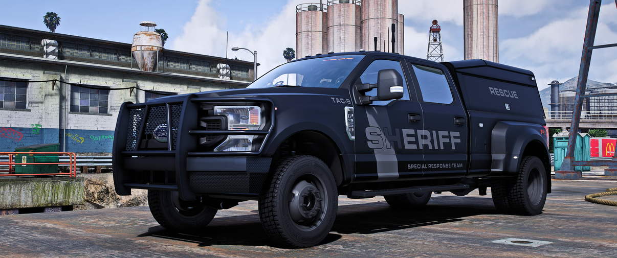 [Non ELS] Ford F350 Swat Patrol truck – Fivem Dealership