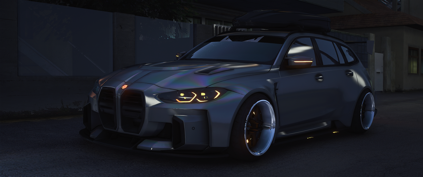 (Debadged) BMW M3 Touring Demon – Fivem Dealership