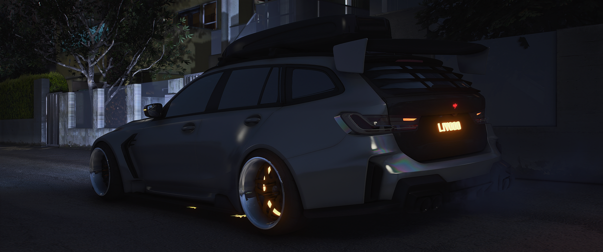 (Debadged) BMW M3 Touring Demon – Fivem Dealership