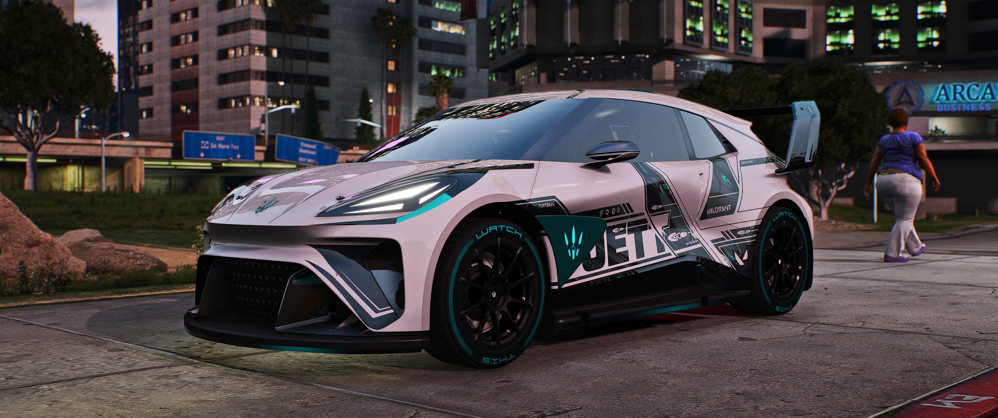 (Debadged) Cupra Valorant JETT [Dinamic Lights] – Fivem Dealership