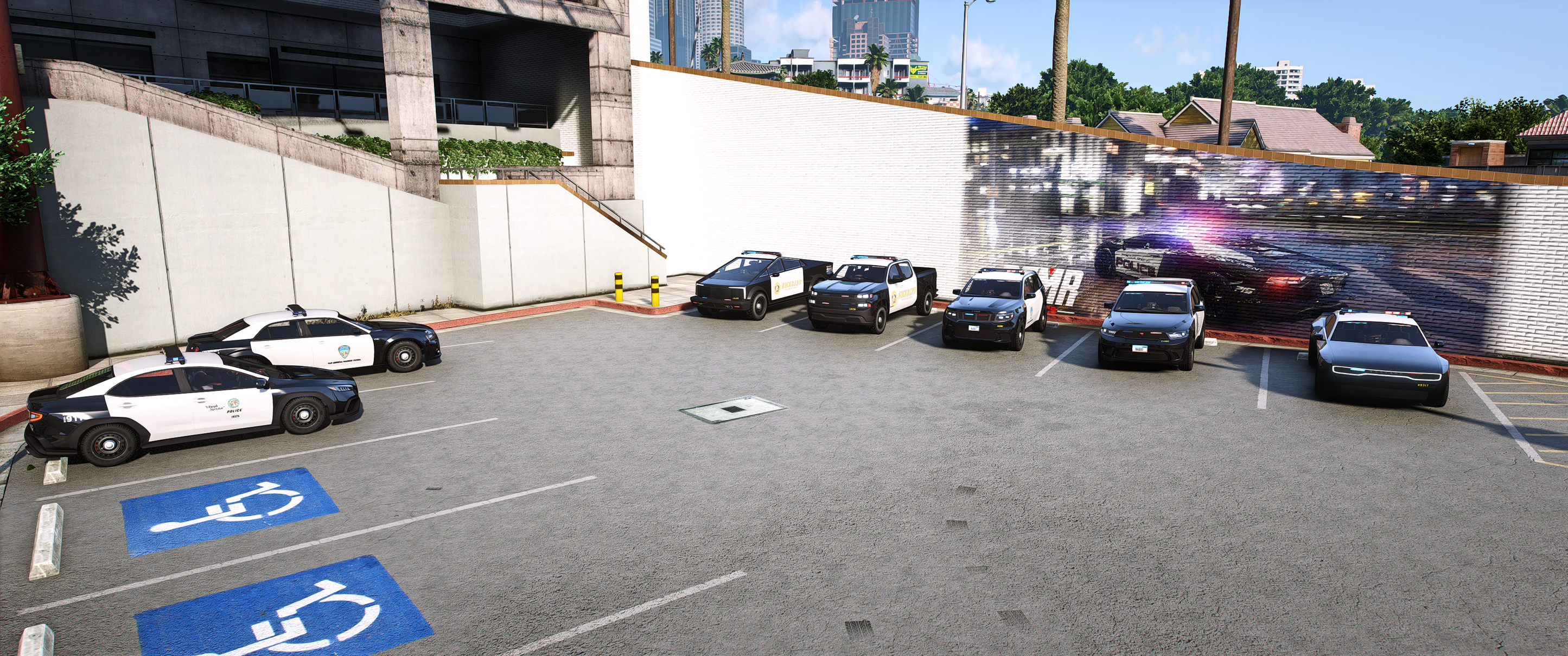 Lore Friendly Non ELS Pack Police 7 Cars – Fivem Dealership