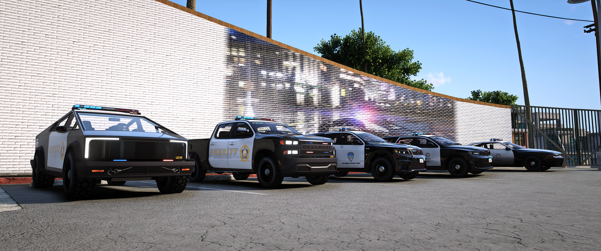 Lore Friendly Non ELS Pack Police 7 Cars – Fivem Dealership