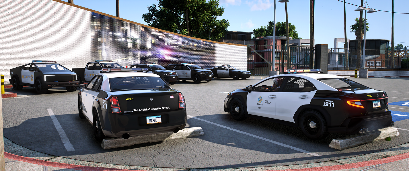 Lore Friendly Non ELS Pack Police 7 Cars – Fivem Dealership