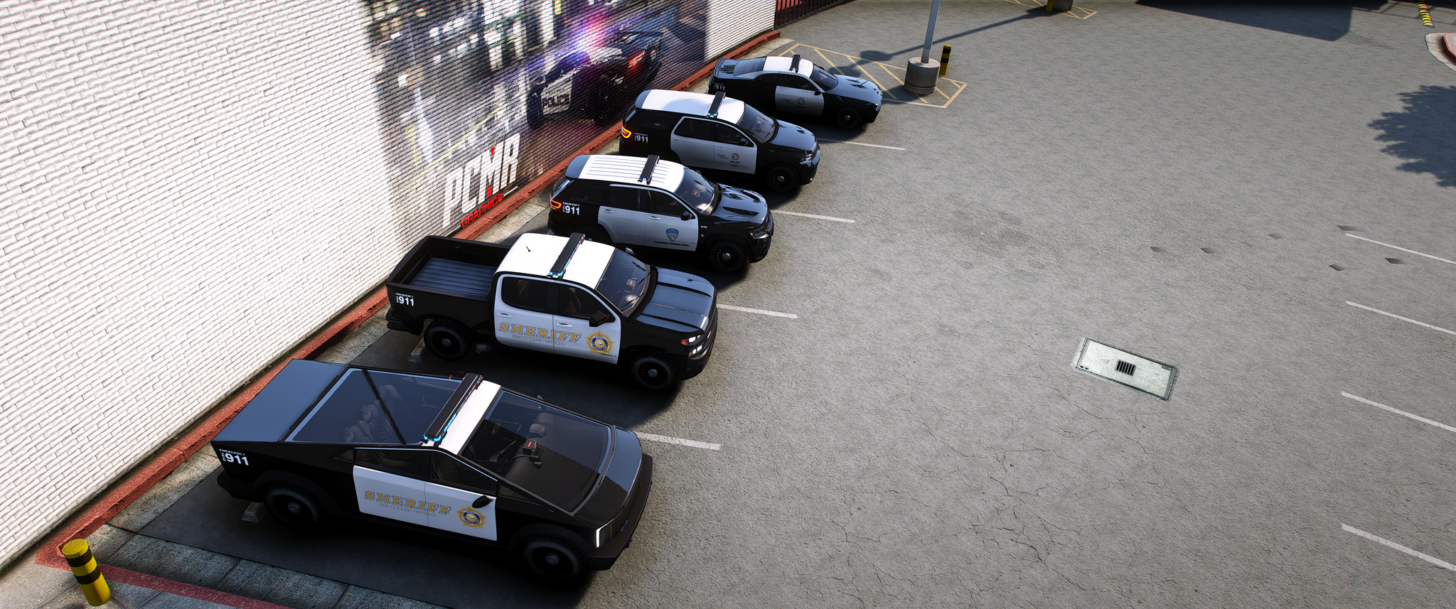 Lore Friendly Non ELS Pack Police 7 Cars – Fivem Dealership