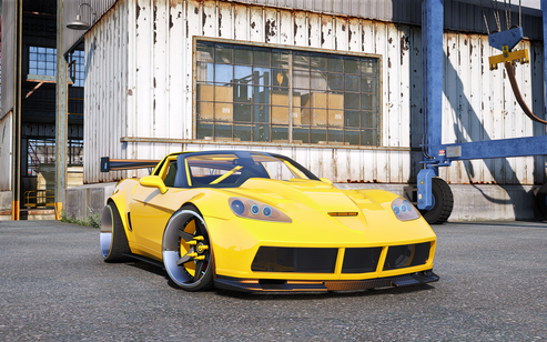 (Debadged) Corvette C6 Zo6 WB – Fivem Dealership