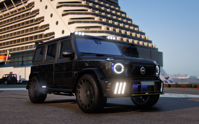 Mercedes G63 MANSORY Gronos EVO S Final – Fivem Dealership