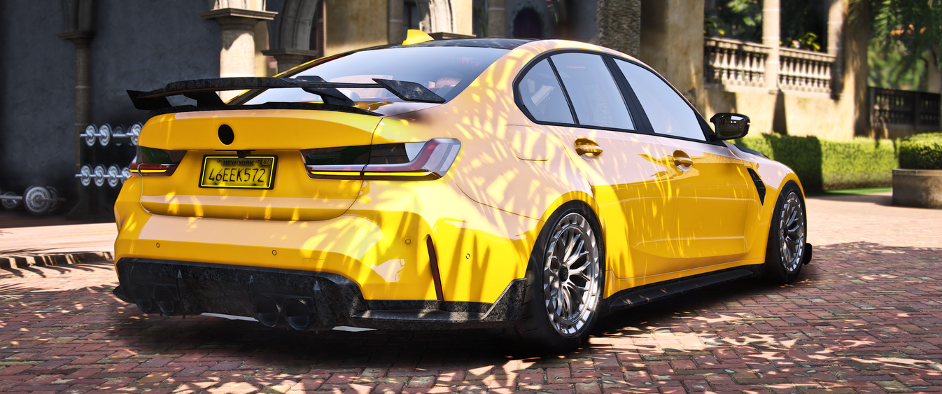(Debadged) 2025 BMW M3 G80 Twin Turbo – Fivem Dealership