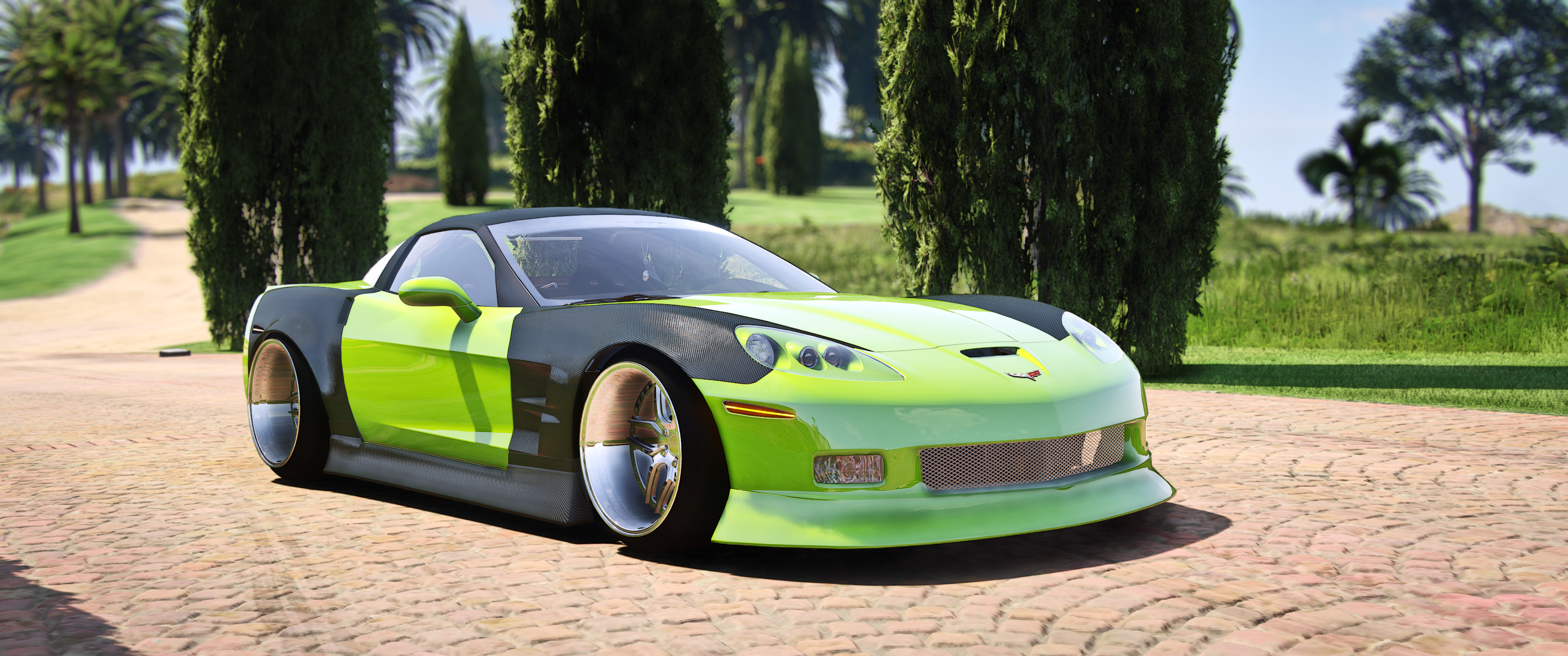 Chevrolet Corvette C6 ZR1 Custom – Fivem Dealership
