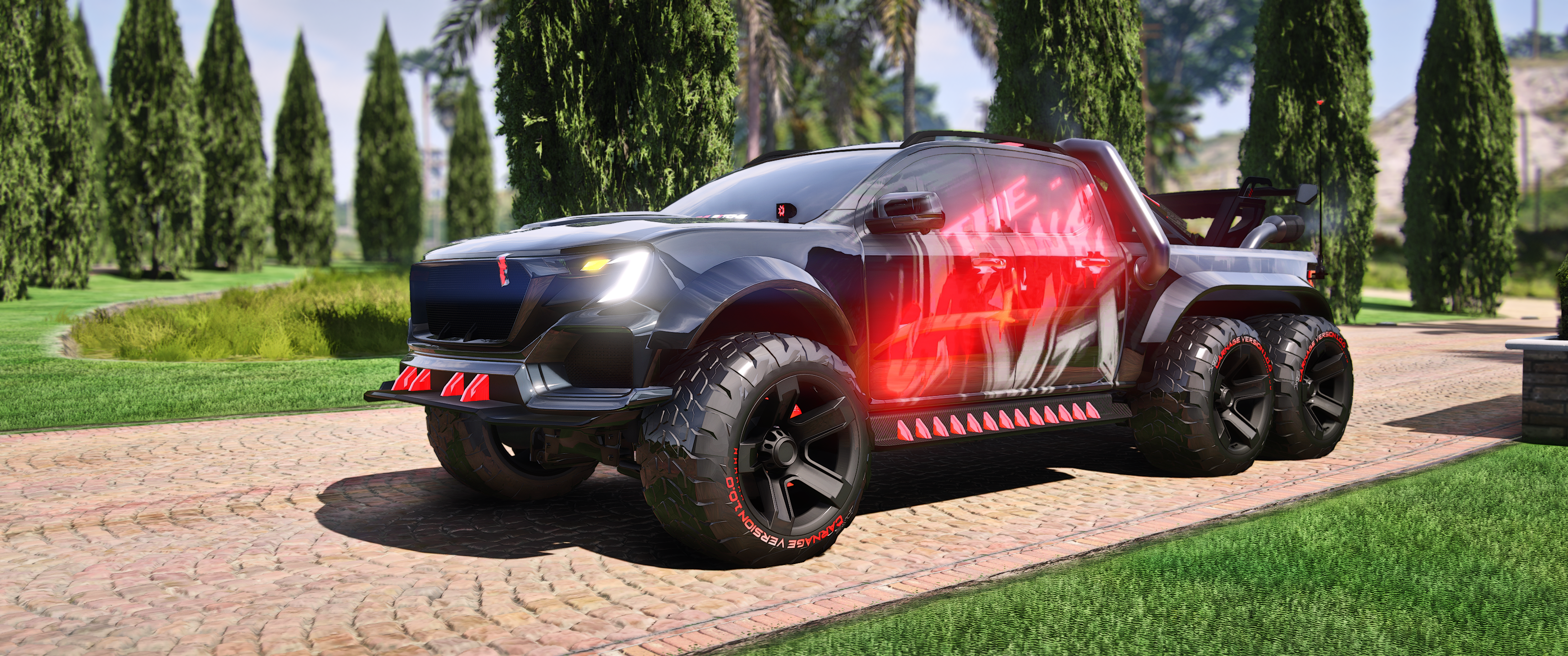 (Lore Friendly) Carnage Truck 6x6 – Fivem Dealership