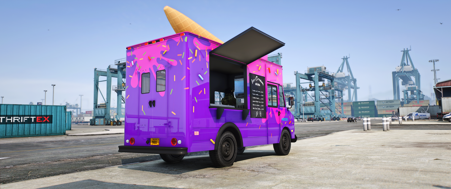 (Debadged) ICE Cream Van – Fivem Dealership